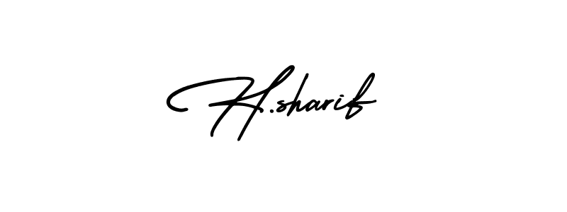 89+ H.sharif Name Signature Style Ideas | Cool Online Autograph