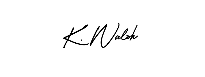 70+ K. Walsh Name Signature Style Ideas | Amazing E-Sign