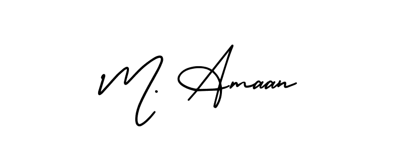 90+ M. Amaan Name Signature Style Ideas | Unique eSign
