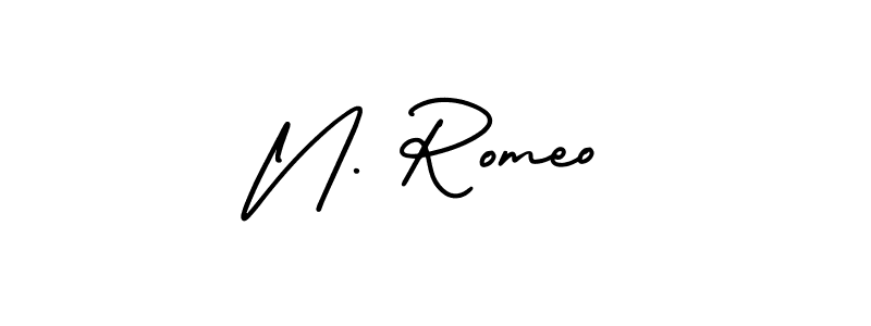 70+ N. Romeo Name Signature Style Ideas | Wonderful Electronic Sign