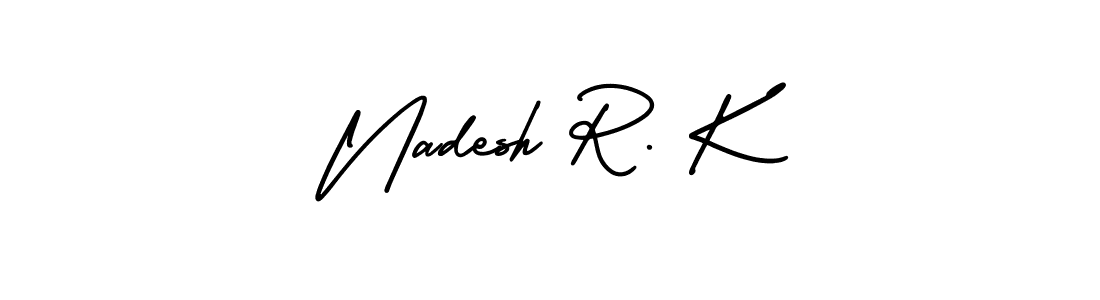 75+ Nadesh R. K Name Signature Style Ideas | Perfect E-Sign
