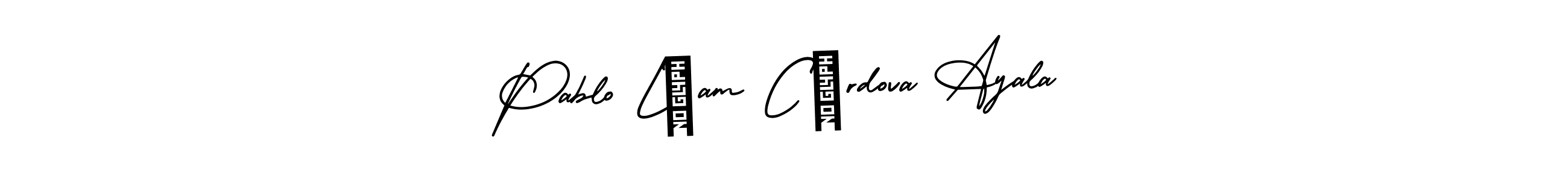 76+ Pablo Líam Córdova Ayala Name Signature Style Ideas | Cool Name ...