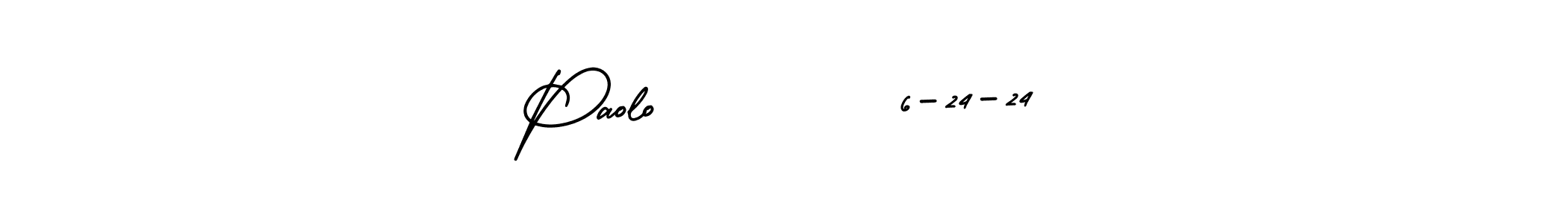 85+ Paolo 6-24-24 Name Signature Style Ideas | Fine Electronic Sign