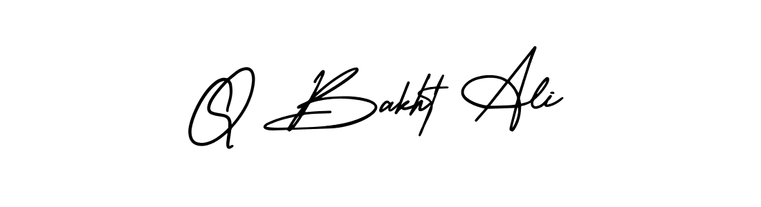 90+ Q Bakht Ali Name Signature Style Ideas | Wonderful Autograph