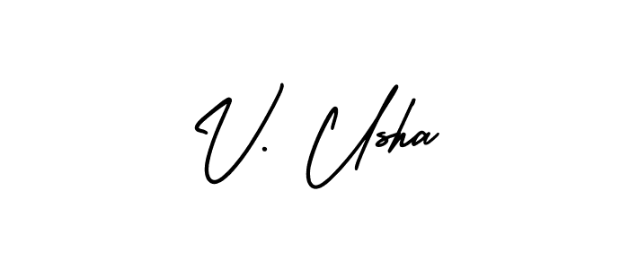84+ V. Usha Name Signature Style Ideas | Fine Electronic Sign