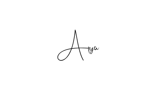 90+ Alya Name Signature Style Ideas | Excellent Online Signature