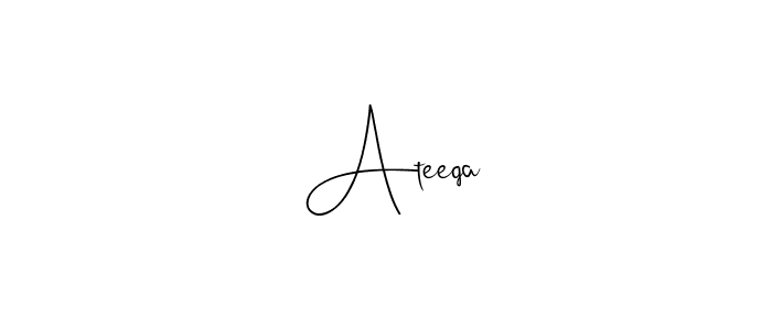 93+ Ateeqa Name Signature Style Ideas | Wonderful Digital Signature
