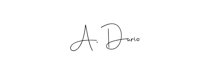 82+ A. Dario Name Signature Style Ideas | Best E-Signature
