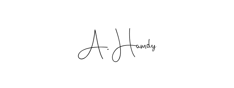 100+ A. Hamdy Name Signature Style Ideas | Unique Digital Signature
