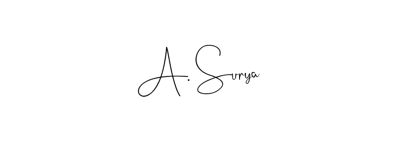 99+ A. Surya Name Signature Style Ideas | Get Name Signature