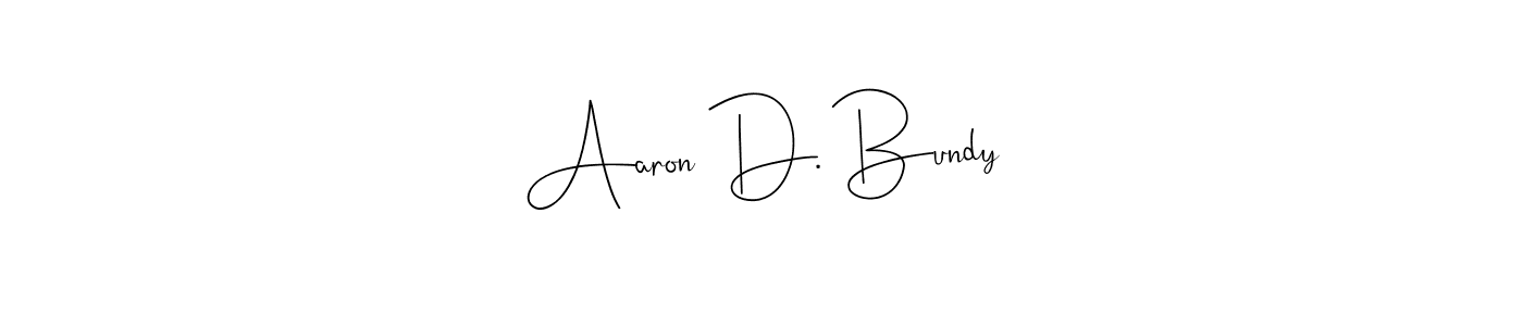 93+ Aaron D. Bundy Name Signature Style Ideas | Professional Electronic ...