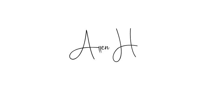 98+ Allen H Name Signature Style Ideas | Ideal Online Signature