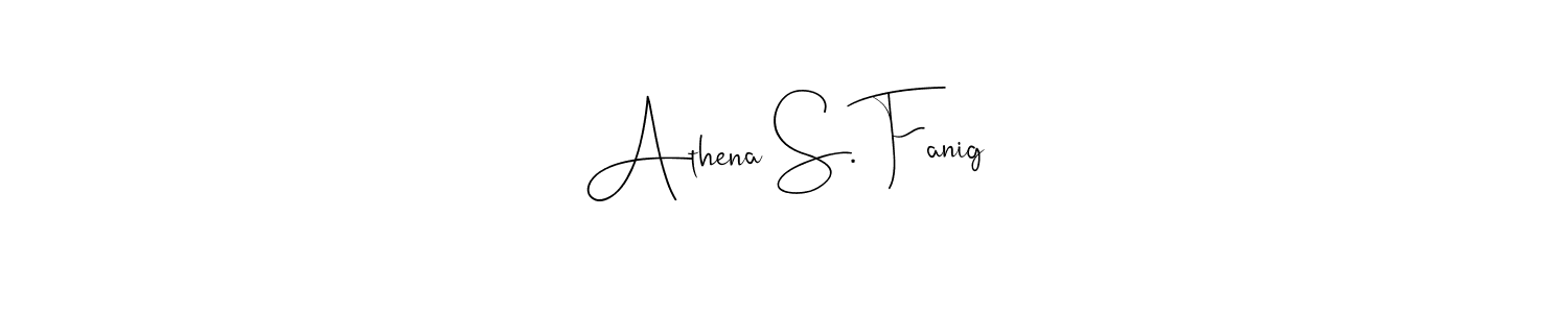 73+ Athena S. Fanig Name Signature Style Ideas | Perfect E-Sign