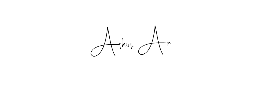 90+ Athul. Ar Name Signature Style Ideas | Creative eSign