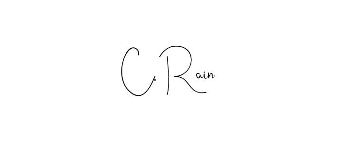 88+ C. Rain Name Signature Style Ideas | FREE Digital Signature