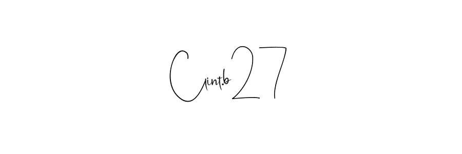 77+ Clint.b27 Name Signature Style Ideas | New Electronic Sign