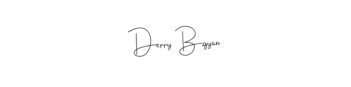 80+ Derry B.gyan Name Signature Style Ideas | First-Class Autograph