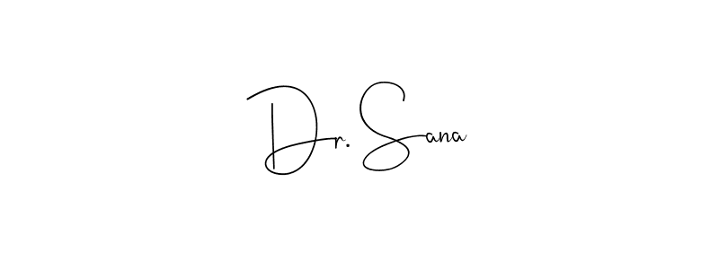 84+ Dr. Sana Name Signature Style Ideas | Latest Autograph
