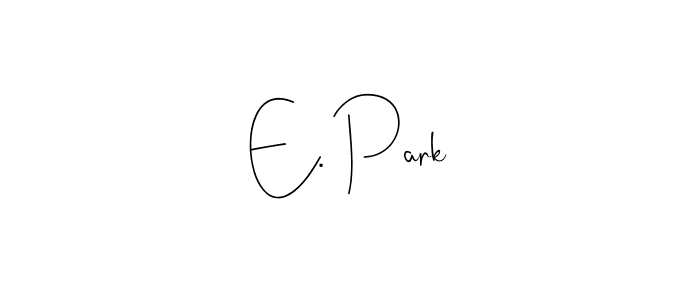 80+ E. Park Name Signature Style Ideas | Unique E-Signature