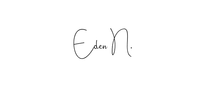 75+ Eden N. Name Signature Style Ideas | Ultimate Electronic Sign