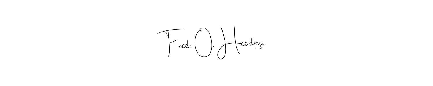 82+ Fred 0. Headley Name Signature Style Ideas | Creative Online Signature