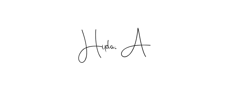 75+ Hilda. A Name Signature Style Ideas | Super Online Signature