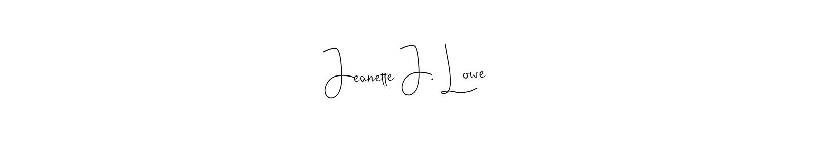 96+ Jeanette J. Lowe Name Signature Style Ideas | Good Autograph