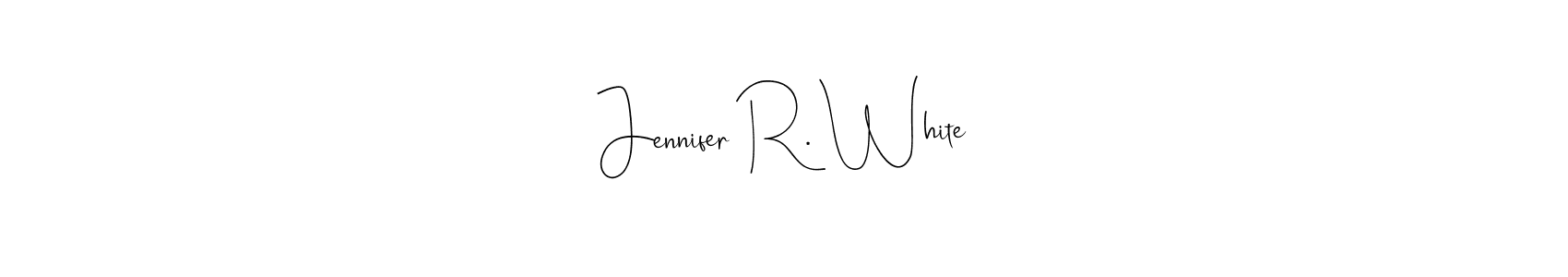 72+ Jennifer R. White Name Signature Style Ideas | Best eSign