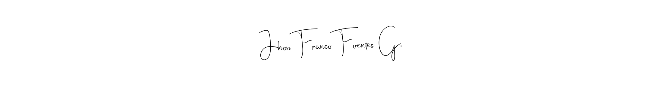 100+ Jhon Franco Fuentes G. Name Signature Style Ideas | FREE ...