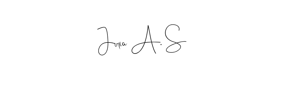 86+ Julia A. S Name Signature Style Ideas | Professional E-Sign