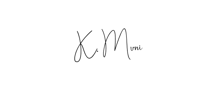 76+ K. Muni Name Signature Style Ideas | Cool eSign