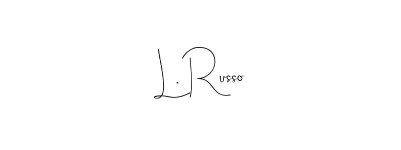90+ L. Russo Name Signature Style Ideas | Perfect Electronic Signatures
