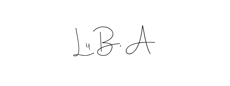 93+ Lil B. A Name Signature Style Ideas | FREE eSignature