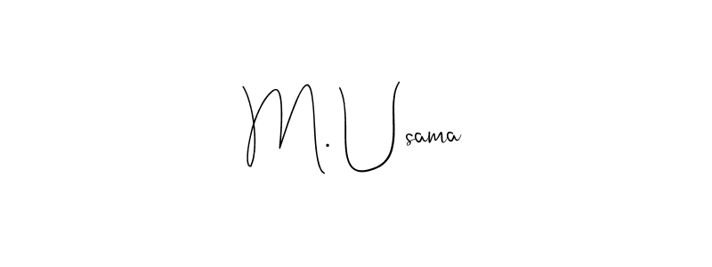 78+ M. Usama Name Signature Style Ideas | Amazing eSignature