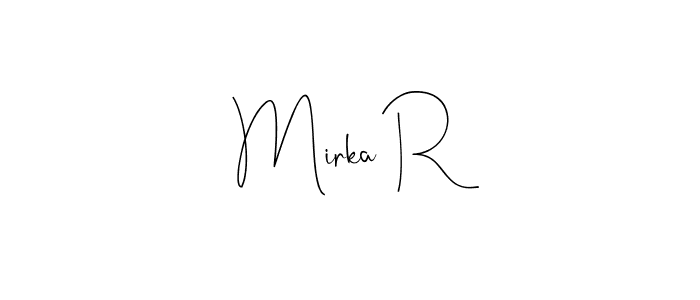 80+ Mirka R Name Signature Style Ideas | New eSignature