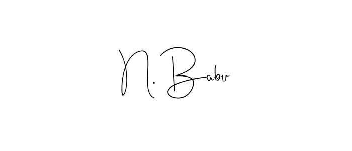 77+ N. Babu Name Signature Style Ideas | First-Class eSign