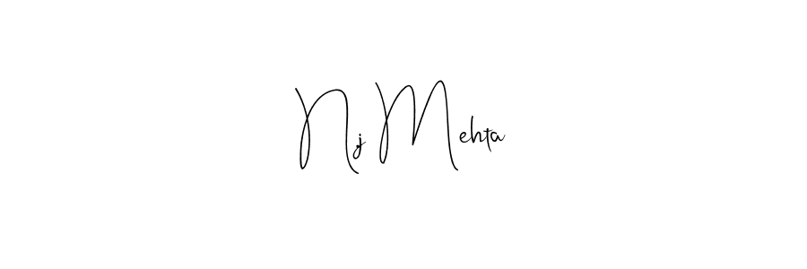 72+ N.j Mehta Name Signature Style Ideas | Excellent E-Signature