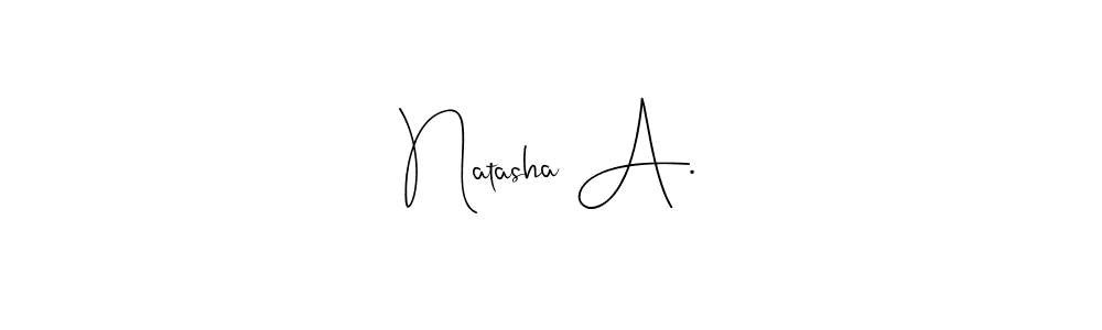 90+ Natasha A. Name Signature Style Ideas | Amazing Online Autograph