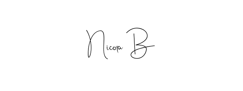 78+ Nicola B Name Signature Style Ideas | Fine Digital Signature