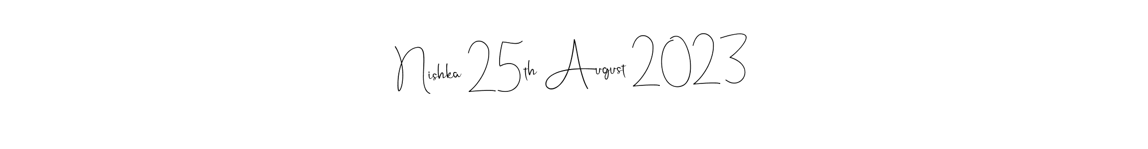 81+ Nishka 25th August 2023 Name Signature Style Ideas | Amazing Online ...
