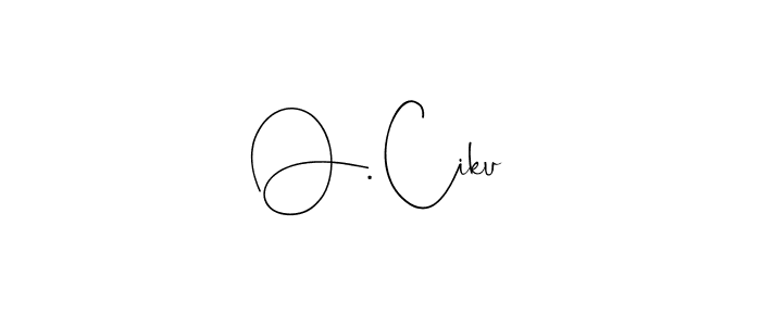 97+ O. Ciku Name Signature Style Ideas | Amazing Name Signature