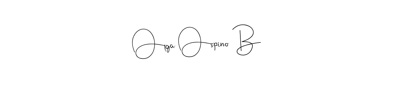 88+ Olga Ospino B Name Signature Style Ideas | FREE Autograph