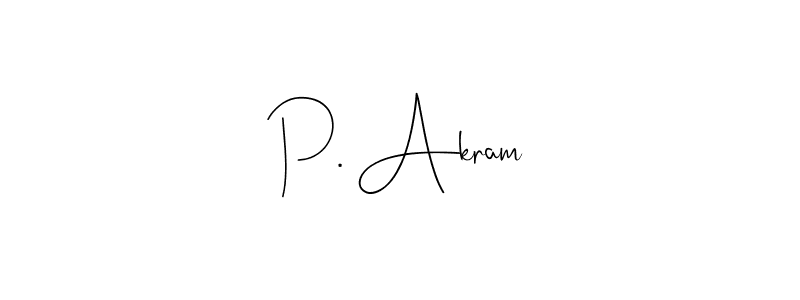 97+ P. Akram Name Signature Style Ideas | Professional Online Signature
