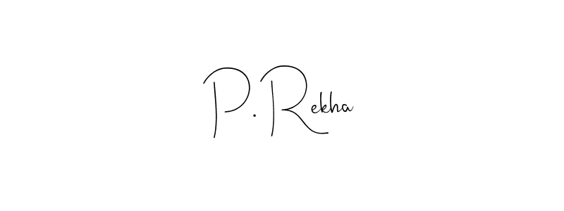 92+ P. Rekha Name Signature Style Ideas | Good Autograph