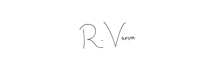 88+ R . Varun Name Signature Style Ideas | Fine Digital Signature