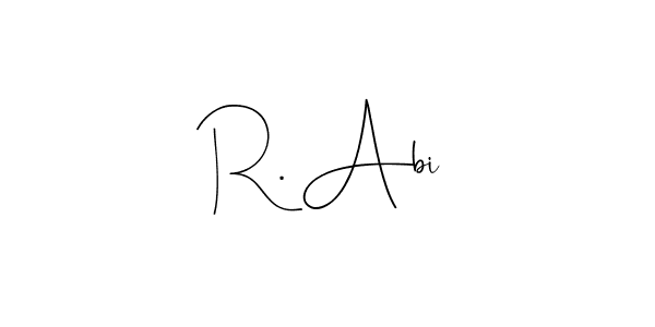97+ R. Abi Name Signature Style Ideas | Professional eSignature
