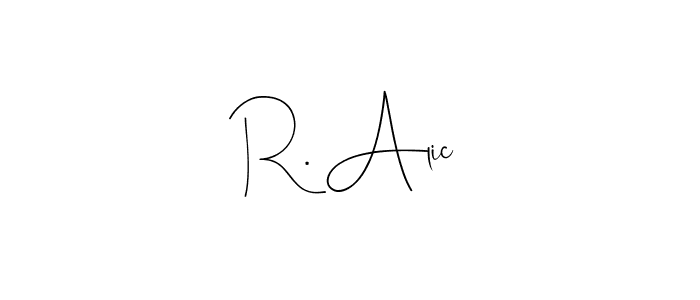 82+ R. Alic Name Signature Style Ideas | Superb eSign
