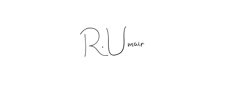 91+ R. Umair Name Signature Style Ideas | Fine Name Signature