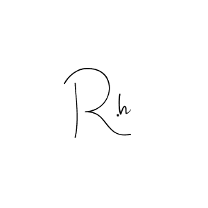 98+ R.h Name Signature Style Ideas | Cool Online Autograph