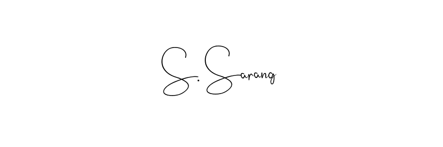 93+ S. Sarang Name Signature Style Ideas | Amazing Online Autograph